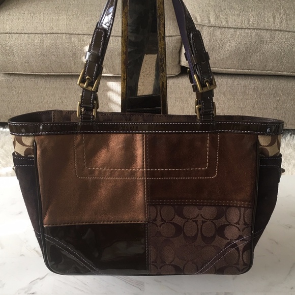 Coach | Bags | Rare Coach Ho5j8f69 Patchwork Ew Tote | Poshmark